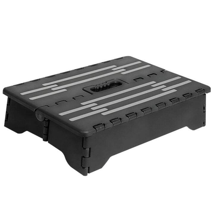 Non-Slip Small One Step Compact Folding Flat Step Stool Heavy Duty ...