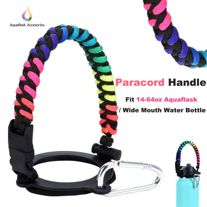 Paracord for Aquaflask 12 - 64oz Universal Paracord Handle for Tumbler ...