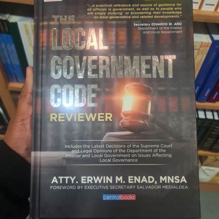 Local Government Code Reviewer - Enad (2022 Edition) | Lazada PH