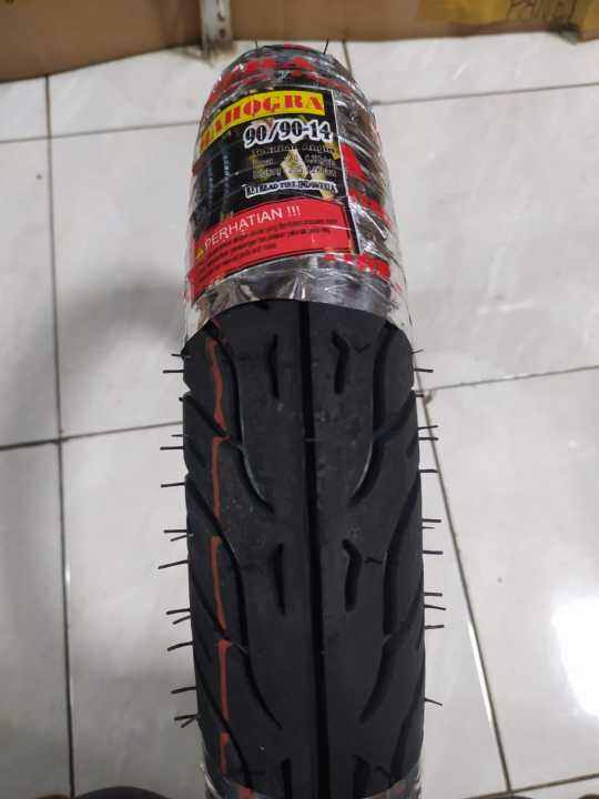 BAN LUAR MOTOR MATIC 90 90 14 90/90 RING 14 KVB MAHOGRA | Lazada Indonesia