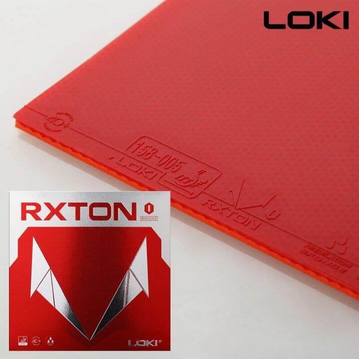 Meroca LOKI RXTON 1 Table Tennis Rubber Pimples-in Semi-Sticky Ping ...