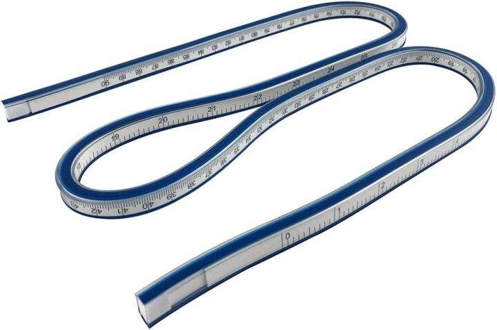 Woodworking 36 Inch Flexible Curve Ruler Flex Design Rule, Ideal for ...