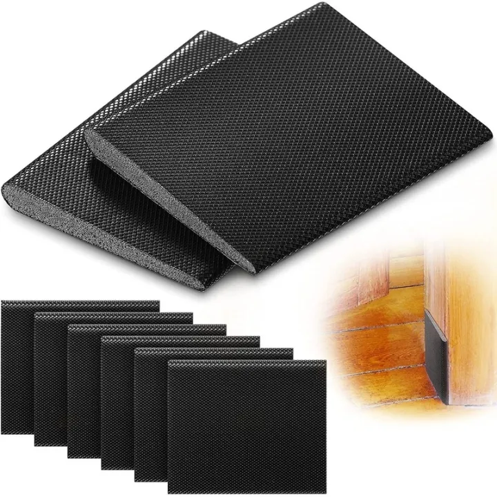 10 Pcs Self Adhesive Door Corner Seals Weather Stripping Wedge Draft ...