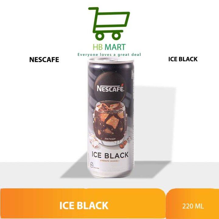 MINUMAN NESCAFE ICE BLACK STRENGTH 220ML | Lazada Indonesia