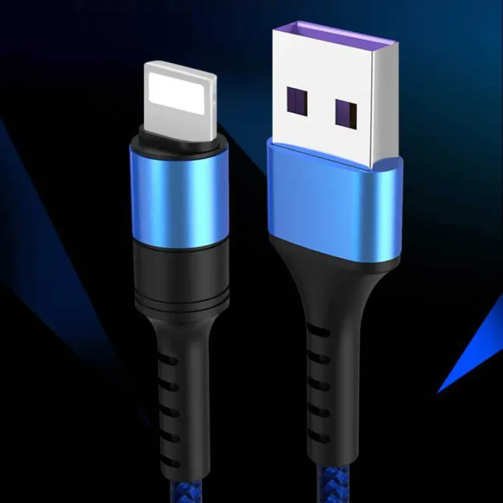 【YIDEA HONGKONG】ตัวเชื่อมต่อโทรศัพท์มือถือสายเคเบิลข้อมูลยาว2เมตรตาข่าย ...