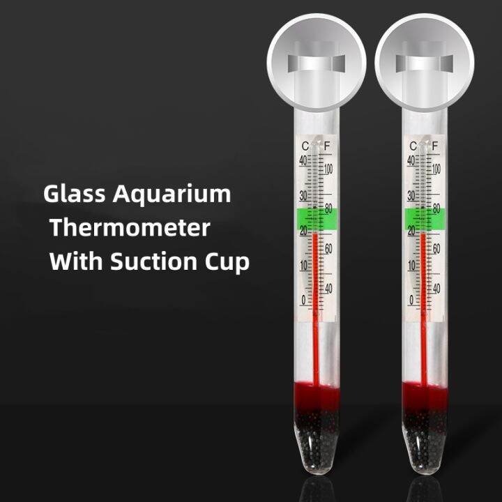Glass Aquarium Thermometer With Suction Cup Good Quality | Lazada PH