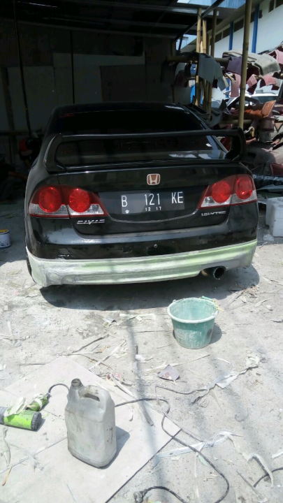bodykit honda civic fd mugen dan spoiler mugen | Lazada Indonesia