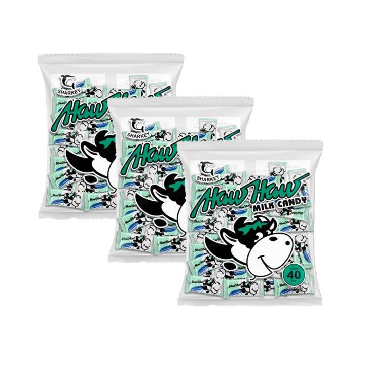 Haw Haw Milk Candy 40s x 3 | Lazada PH