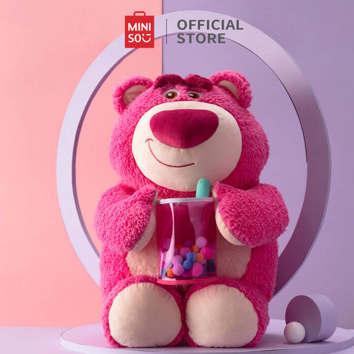 Miniso Gấu Dâu Lotso Thú BôNg Gấu BôNg Dâu Tây Trà Sữa Disney Pixar ...