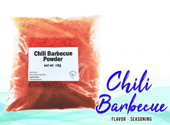 1 Kilogram CHILI BARBECUE Flavor Powder for Fries Popcorn Nachos Pizza ...