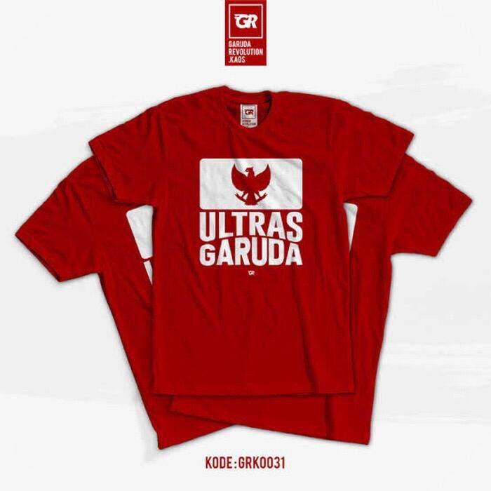 Kaos Ultras Garuda Timnas Indonesia Baju Tshirt Bola Merdeka Supporter Lazada Indonesia