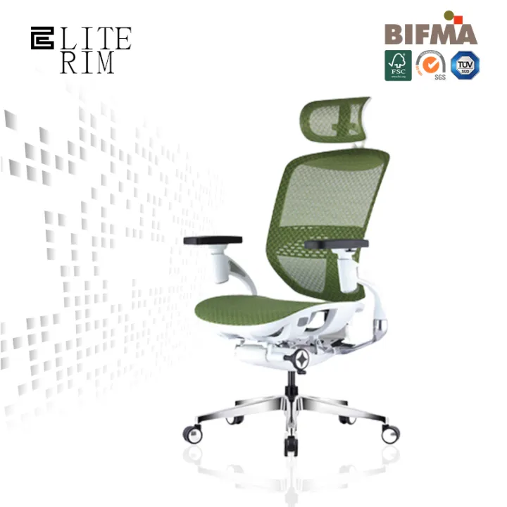 Elite Rim Ergonomic Chair เก้าอี้ที่เหมาะกับการทำงาน Aluminum Alloy ...