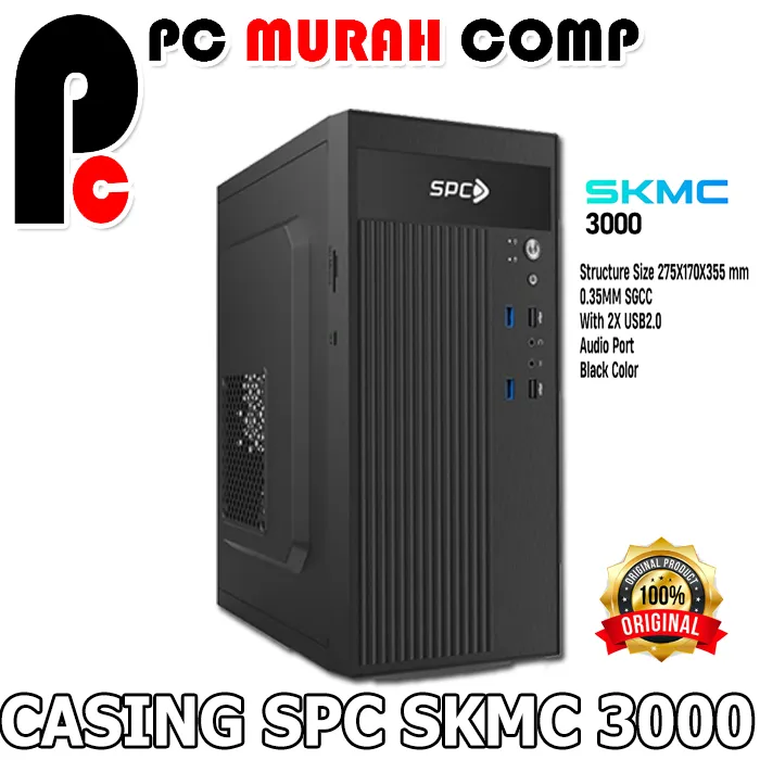 Cassing SPC SKMC 3000 + PSU 450W | Lazada Indonesia