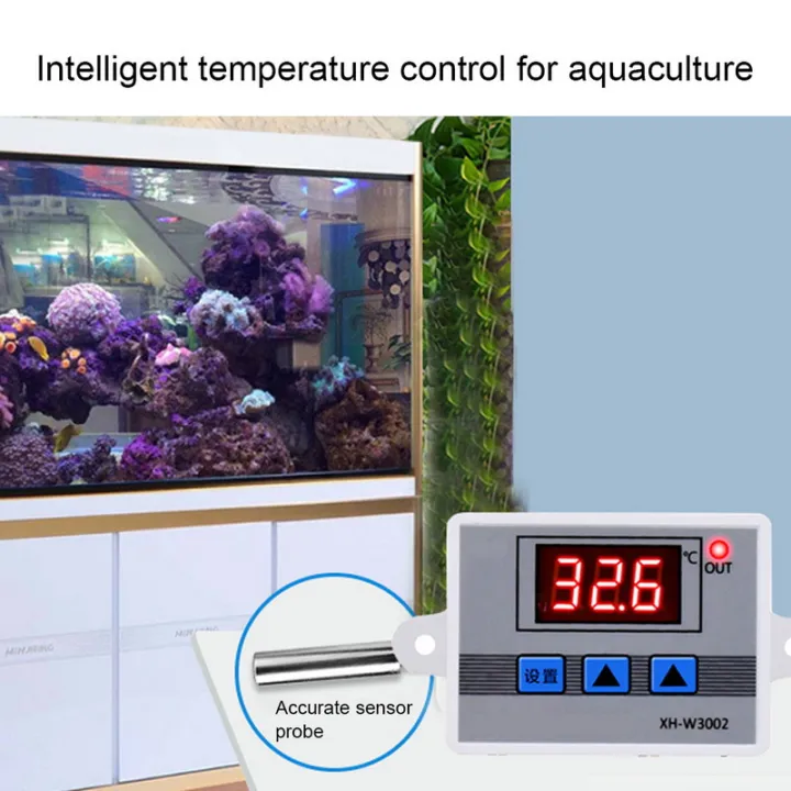 【Ready Stock】110-220V/1500W Digital Temperature Controller LED Display ...
