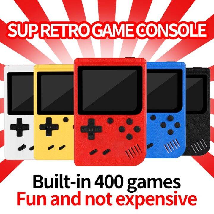 400 GAMES In 1 Portable Classic Handheld Gameboy Console SUP Handheld ...