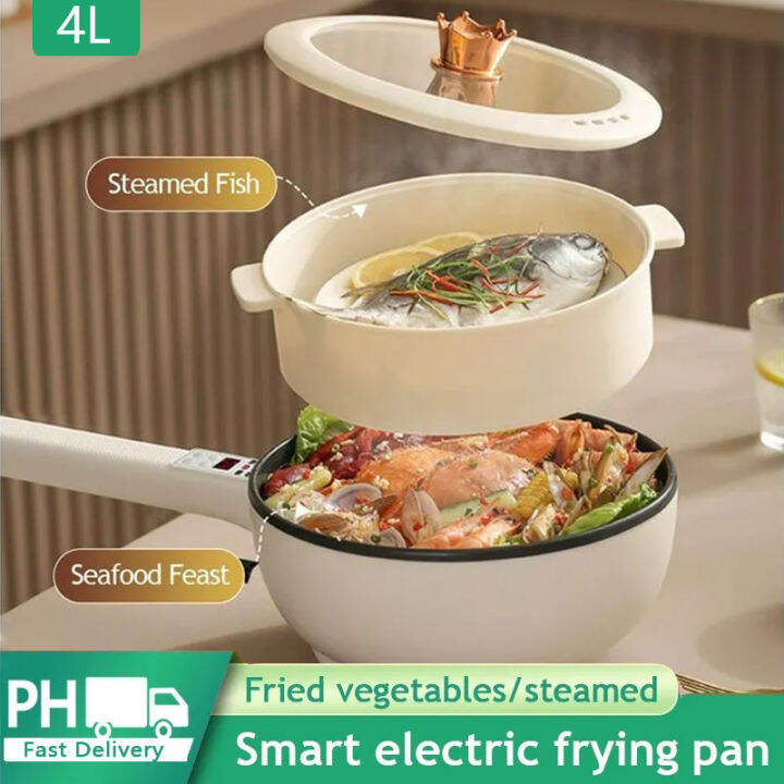 Multifunctional Electric Frying Pan 4l Large Capacity Domestic Non ...