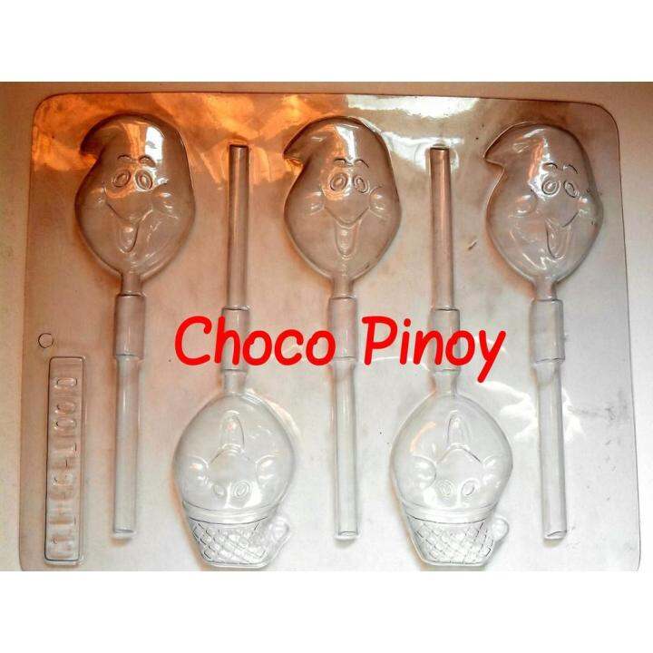 Choco Pinoy Onhand Ghost Face Halloween Chocolate Lollipop Molder ...
