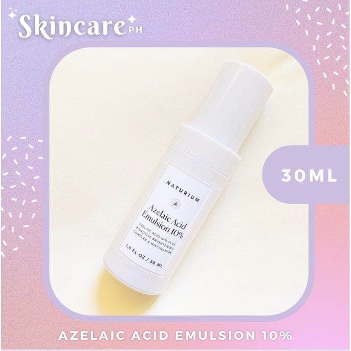 【COD】 Naturium Azelaic Acid Emulsion 10 30ml | Lazada PH