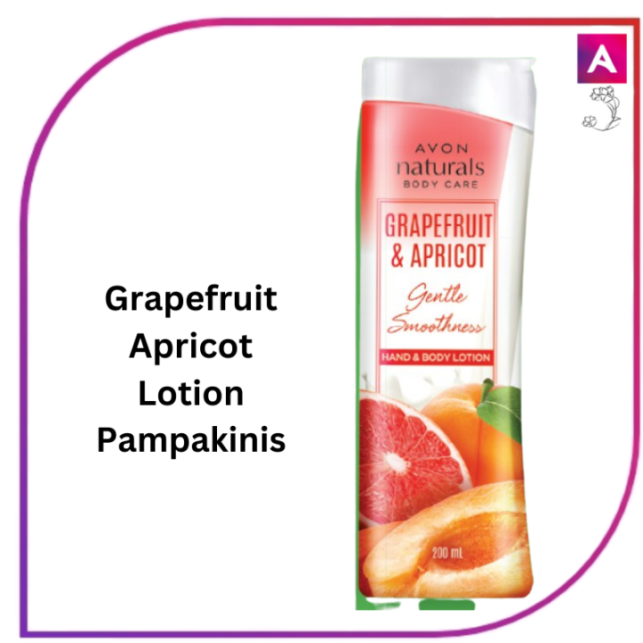 AVON GRAPEFRUIT & APRICOT NATURALS Body Care T Gentle Smoothness Hand ...