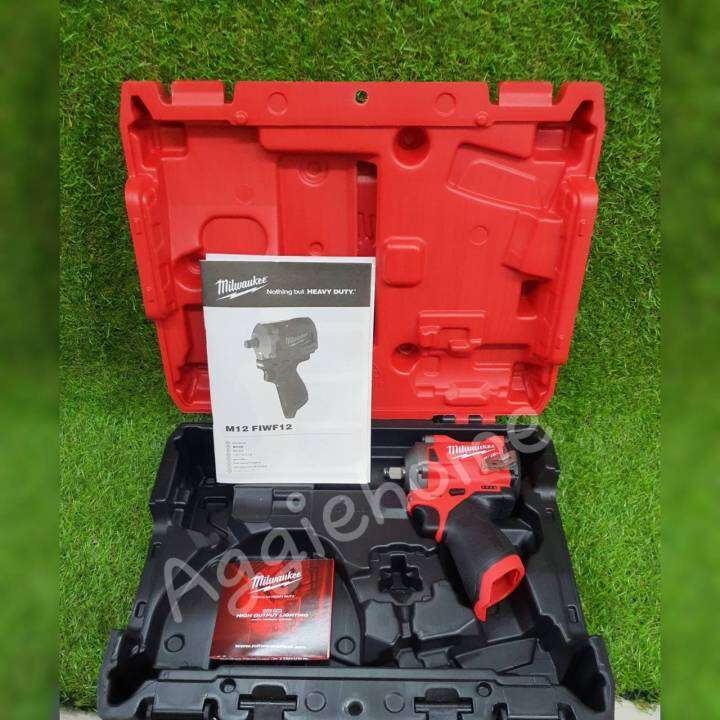 MILWAUKEE บล็อคกระแทกไร้สาย รุ่น M12 FIWF12-OC 1/2" 12V (ไม่รวมแบตแท่น ...