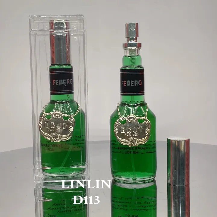 Mubin BRUT PERFUME FOR MEN FEBERG D113 100ML | Lazada PH