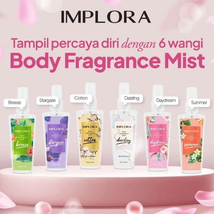 IMPLORA Body Fragrance Mist Parfum 100ml | Lazada Indonesia