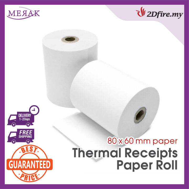 Thermal Paper Receipt Rolls Receipt Paper Cash Register Receipt Kertas ...