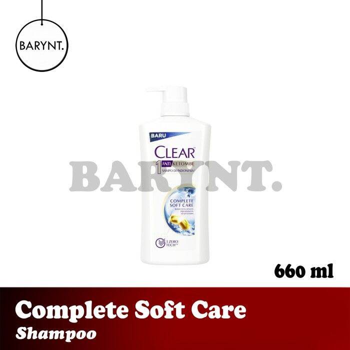 Clear Shampoo Complete Soft Care 660 ml - Anti Ketombe 660ml | Lazada Indonesia