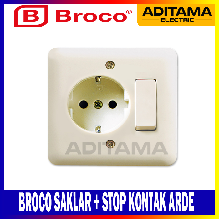 BROCO ENGKEL STOP ARDE INBOW/ BROCO SAKLAR + STOP KONTAK ARDE | Lazada ...