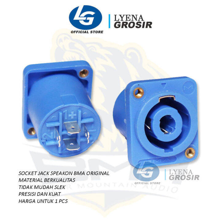 Soket Bma Socket Speakon Spikon Spicon BMA | Lazada Indonesia