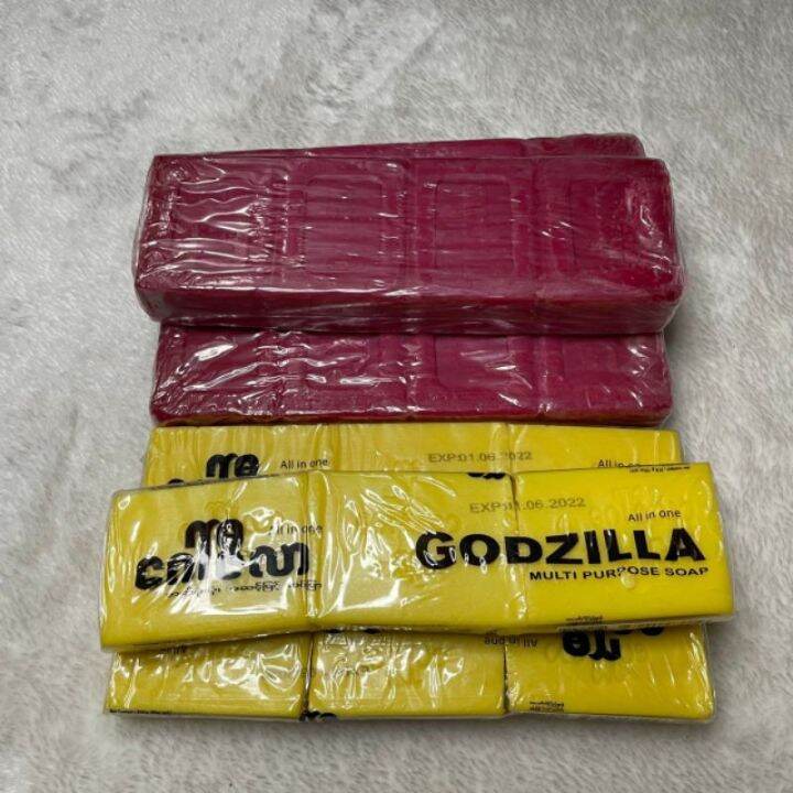 สบู่ซักผ้าขาว Washing Soap ยี่ห้อ GODZILLA ซักผ้าขาวสะอาดมากๆ | Lazada ...