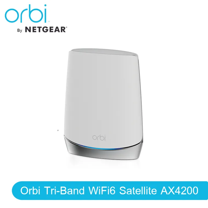 Netgear RBS750 AX4200 WiFi Satellite Orbi Tri-band WiFi 6 Add-on ...