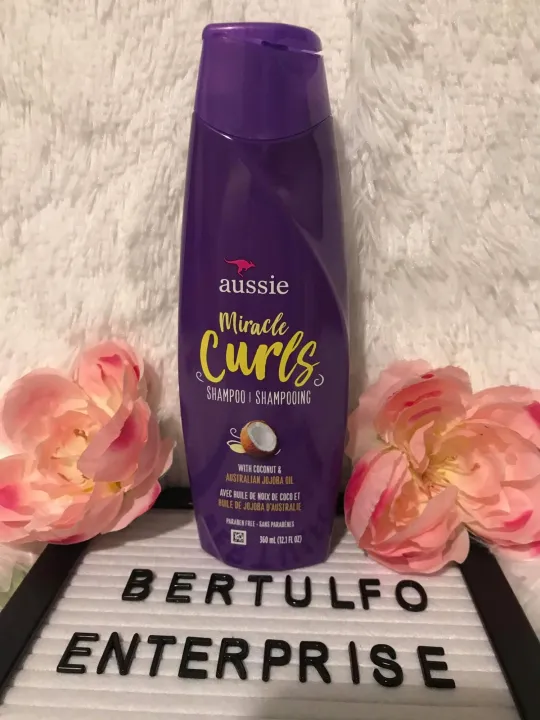 Aussie Miracle Curls Shampoo Shampooing (360ml) | Lazada PH