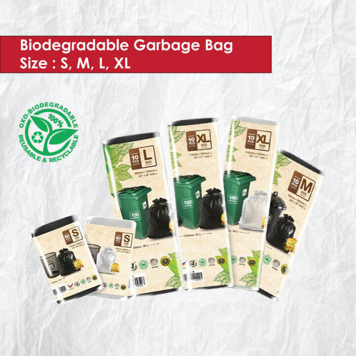 BIODEGRADABLE Garbage Bag / Plastik Sampah / 环保垃圾袋 (WINSTAR) - BIO BAG ...
