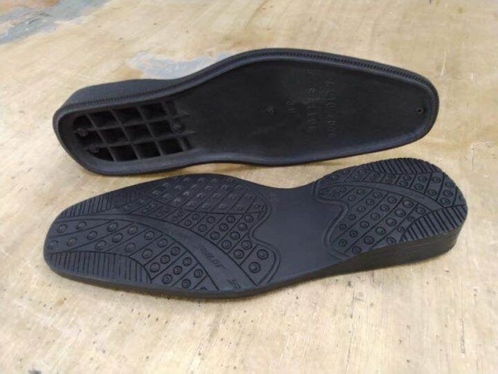 Sol Sepatu ujung kotak Pantofel Kerja Alas Bawah Outsole Sepatu Rubber ...