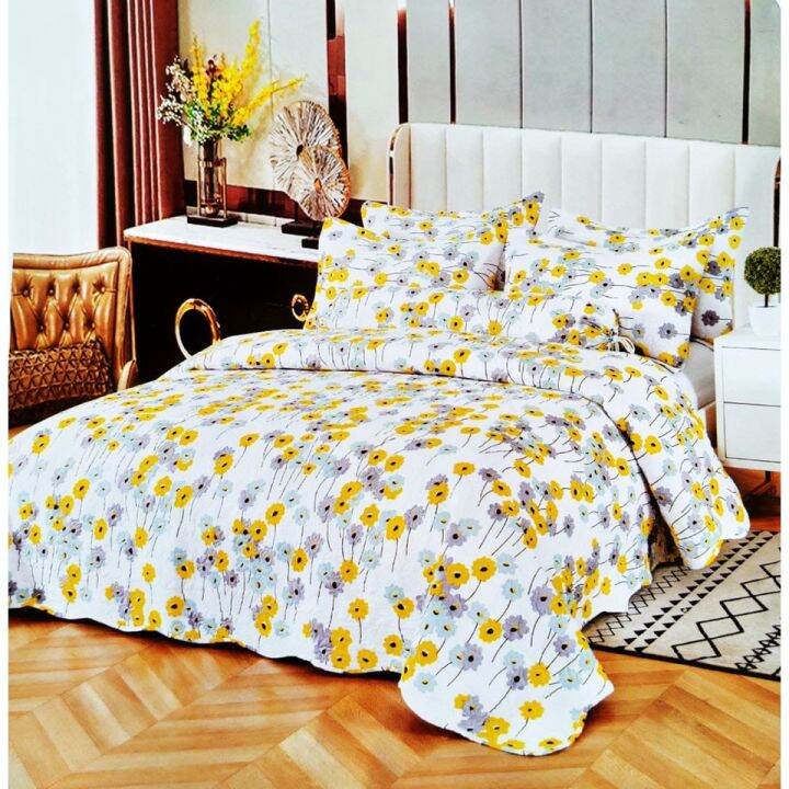 hadiah kahwin kualiti terbaik Cadar Super King 6 in 1 Patchwork Premium ...