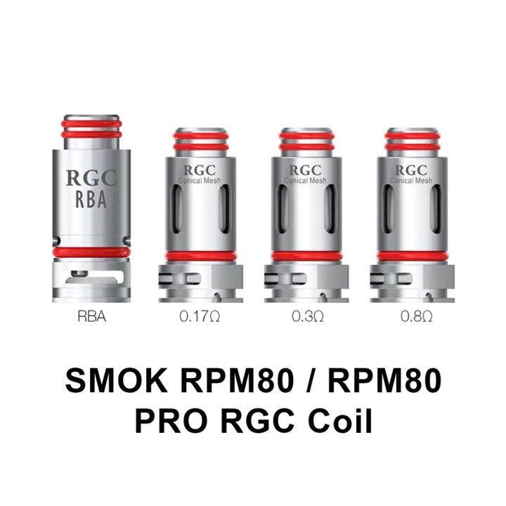 SMOK RPM 80 RGC Coil (OCC)/RBA..... RPM 80 Pro FETCH Pro (1pc) | Lazada PH