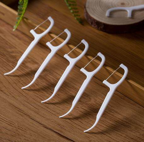 30PCS Dental Floss Oral Care Flat Wire Bow Benang Gigi | Lazada