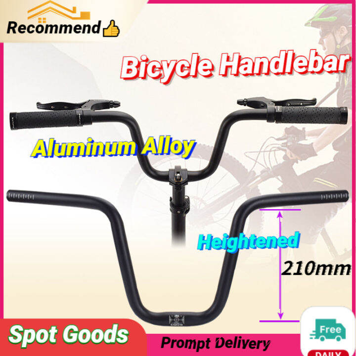 【High Quality】 25.4mm Bicycle Handlebar Heightened High Strength ...