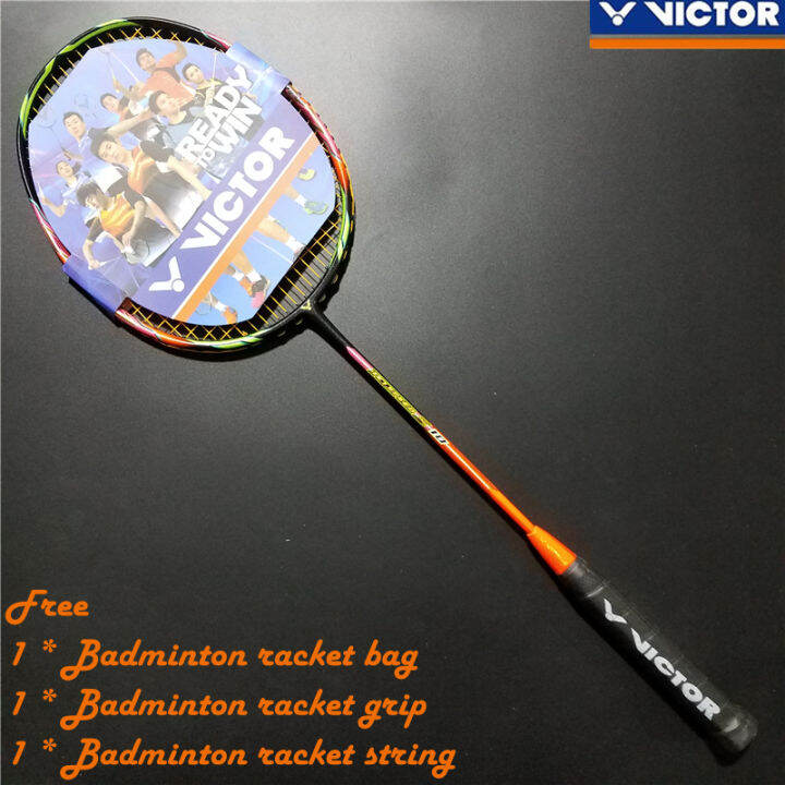 Original Victor JETSPEED S10Q Badminton Racket Training High rebound ...