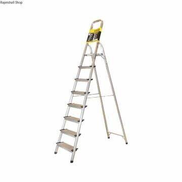 KRISBOW LADDER ALUMINIUM STEP WITH HANDLE 1,3 MTR 6 STEP KW0102783 ...