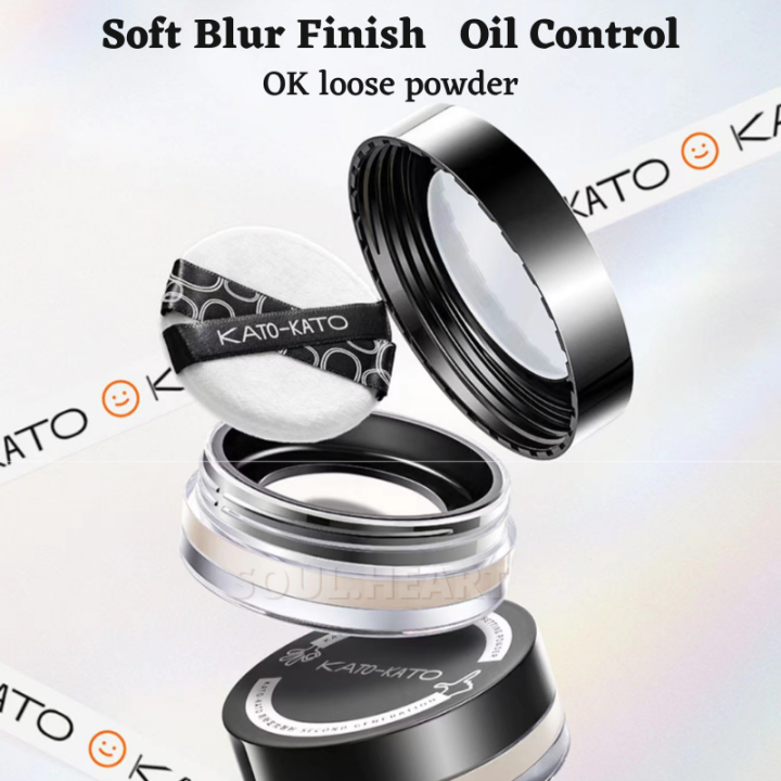 KATO Loose Setting Powder Oil Control Long Lasting Waterproof ...