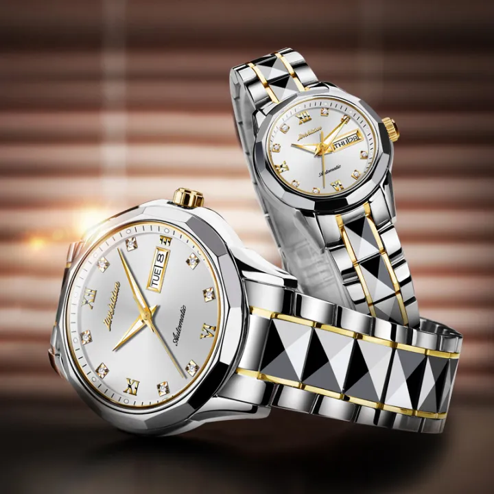 Swiss brand Longines Sea couple watches a pair of mechanical watches ...