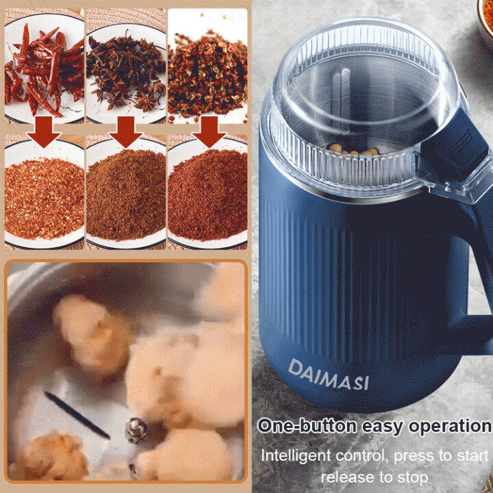 caiti022 Household Grinder Cooking Machine Domestic Grain Grinder ...