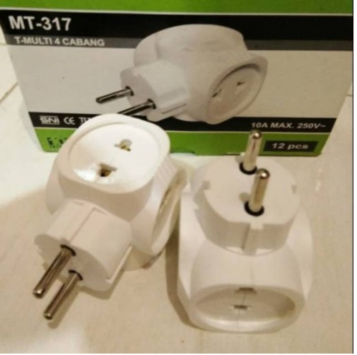 TEE LISTRIK BULAT SAMPING CABANG 4 MATSUI | Lazada Indonesia