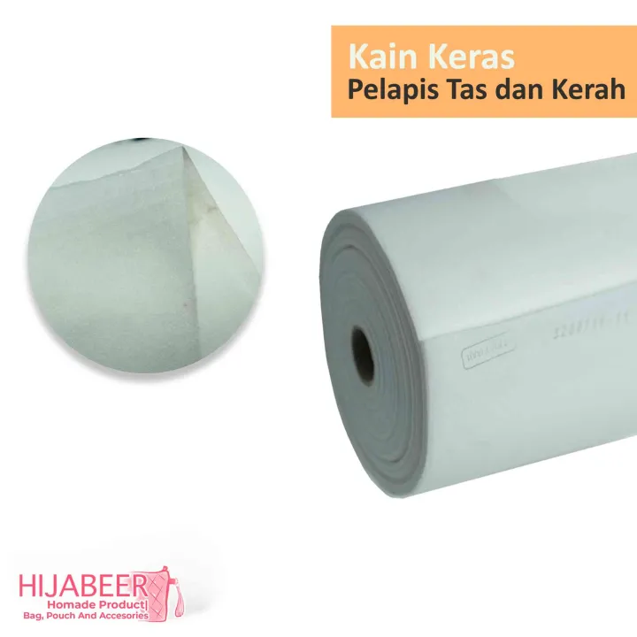 Kain Keras 50F Pelapis Tas dan kain untuk Kerah PER METER | Lazada Indonesia