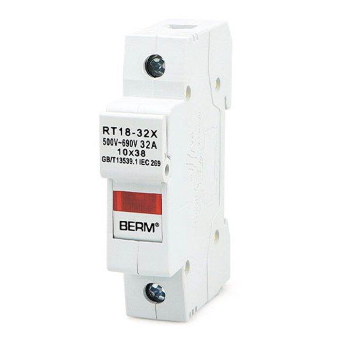 Brand New Fuse Base 32A 500V Accessories DIN Rail Mount For Solar ...