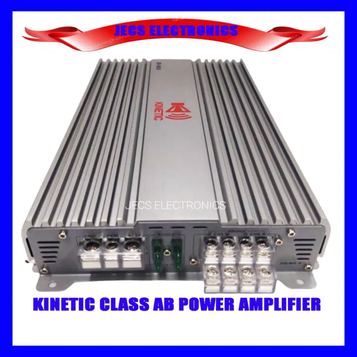 KINETIC CLASS AB POWER AMPLIFIER | Lazada PH