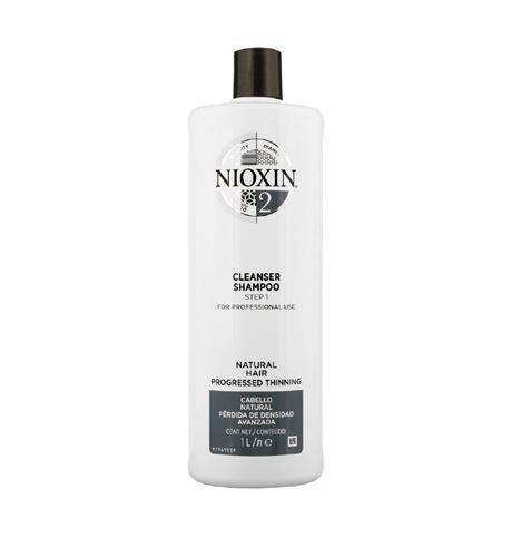 Nioxin Cleanser Shampoo System 1,2,3,4,5,6 (1000 ml) แชมพู สำหรับคนผม ...