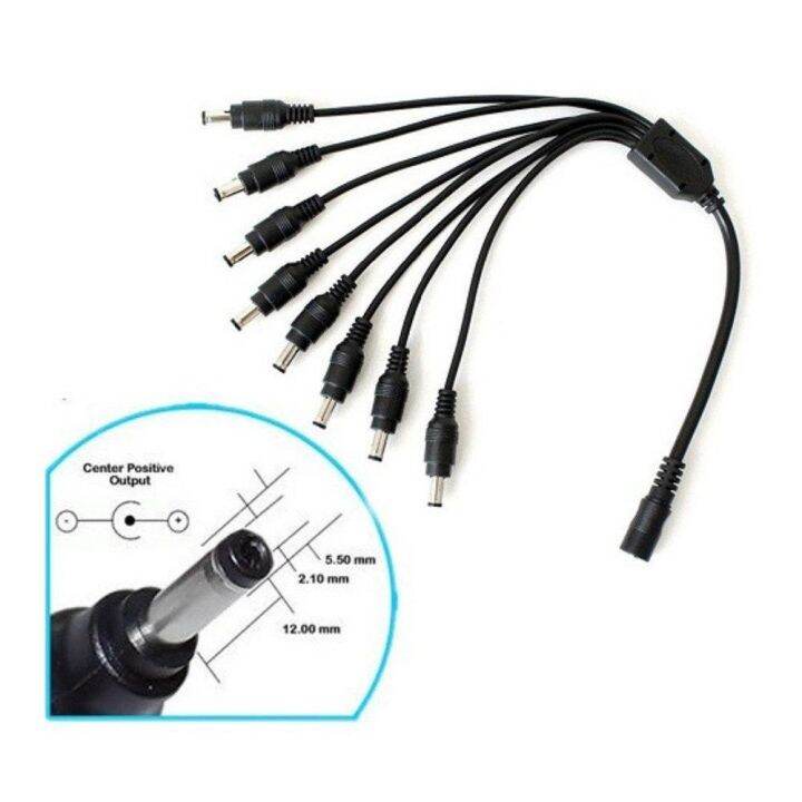 8 Way DC HD Power Splitter Adapter CCTV | Lazada PH
